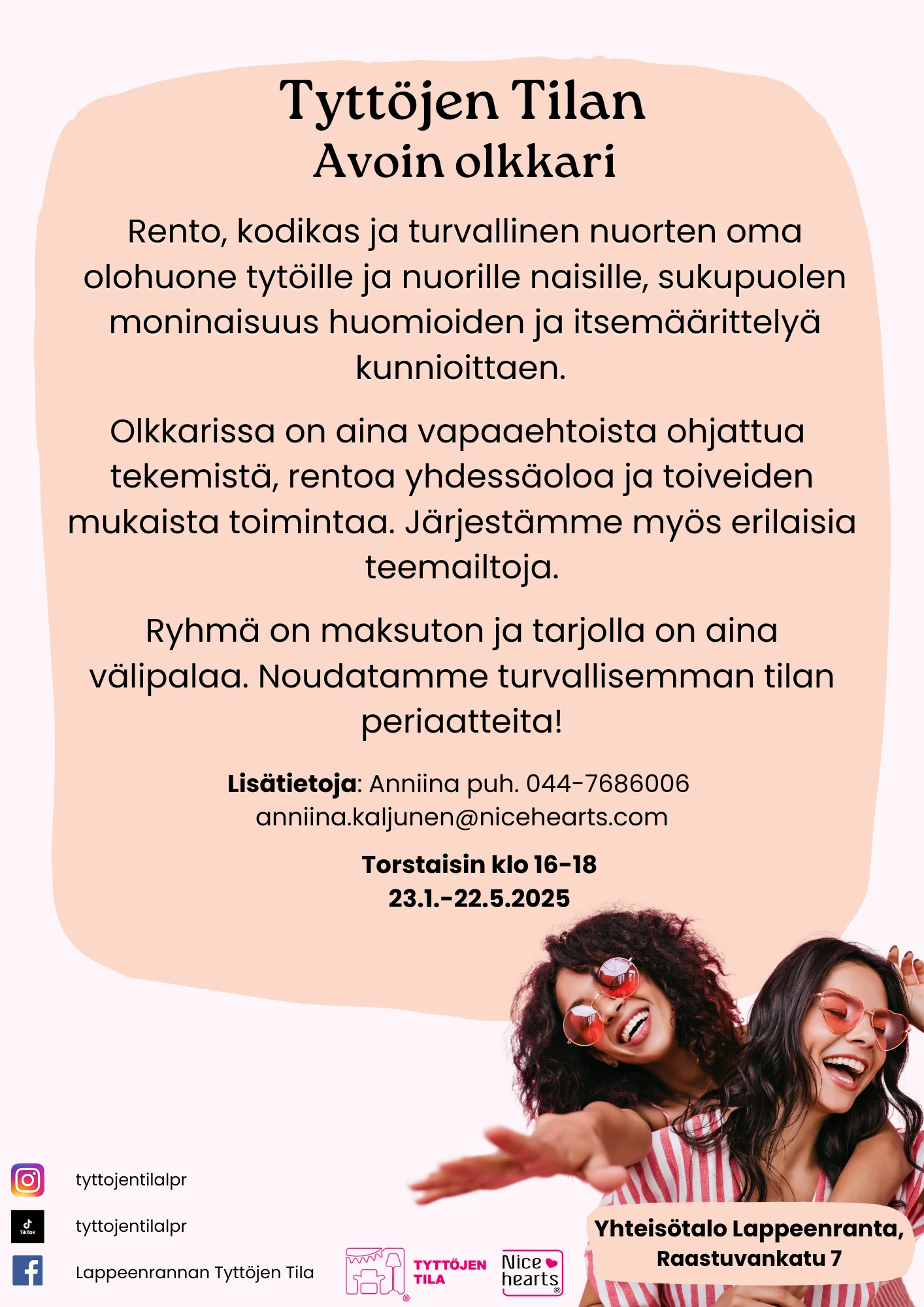 Lähellä.fi | Tyttöjen Tilan avoin olkkari