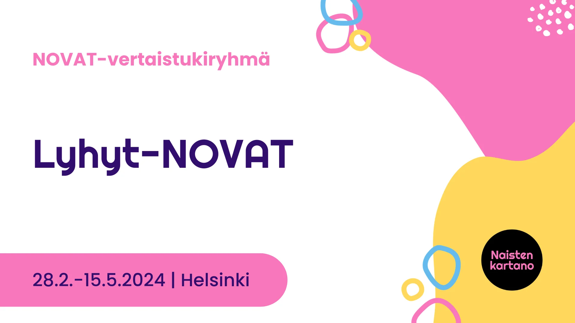 Lähellä.fi | Vertaistukiryhmä: Lyhyt-NOVAT