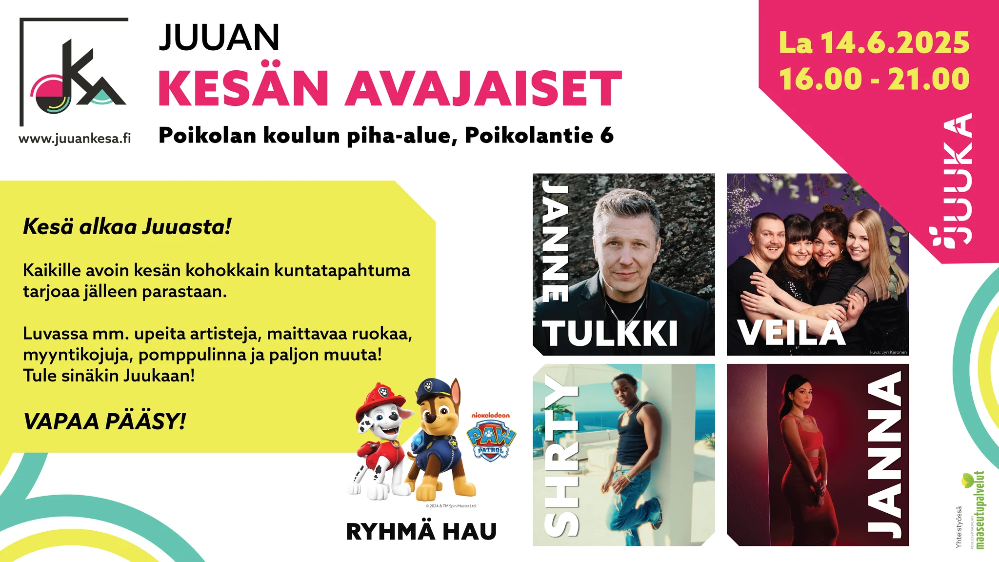 Lähellä.fi | Juuan Kesän Avajaiset