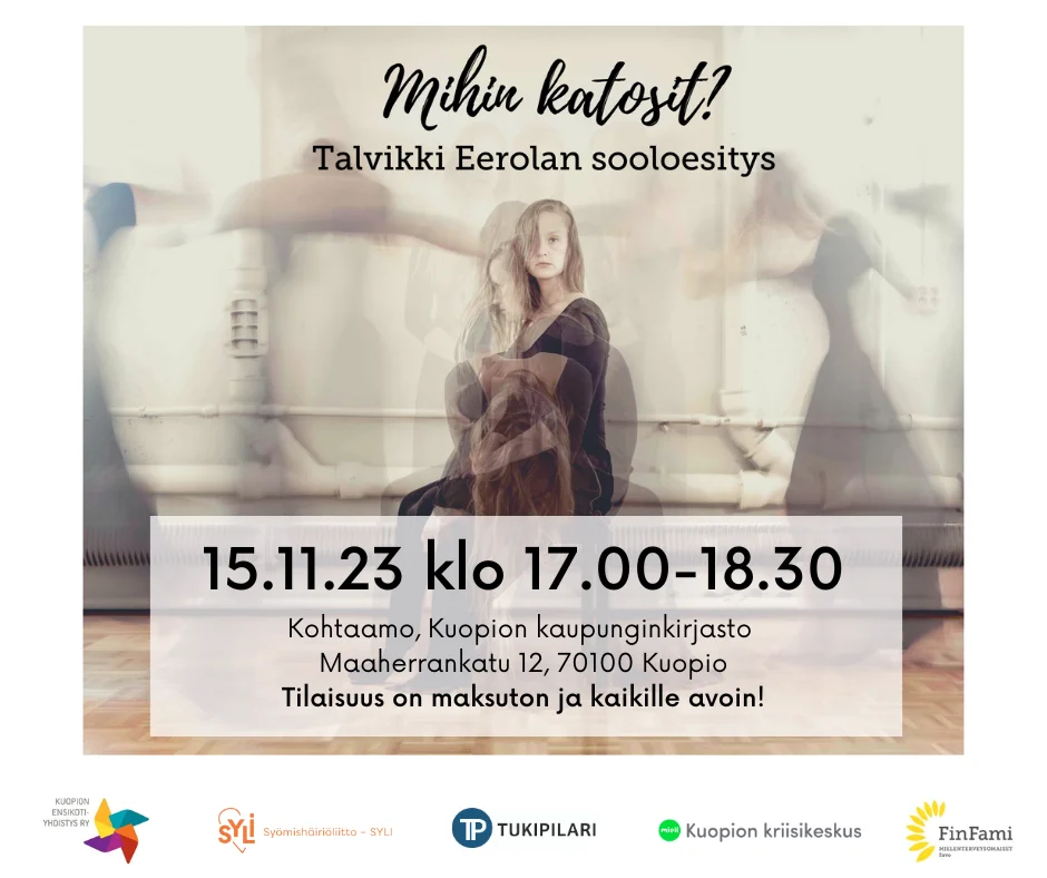 Lähellä.fi | Hyvinvoinnin iltakoulu - Mihin katosit? Talvikki Eerolan ...