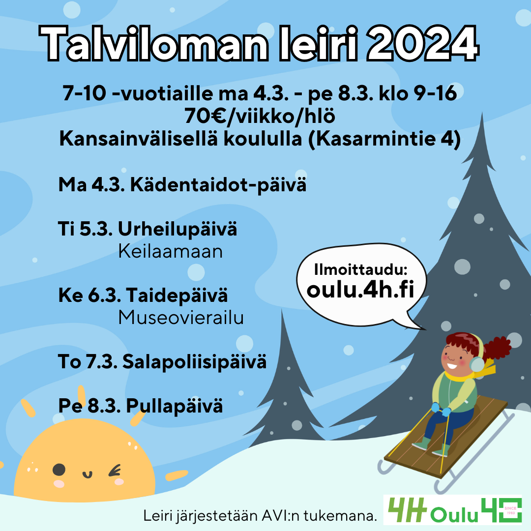 Lähellä.fi | Talvilomanleiri 2024